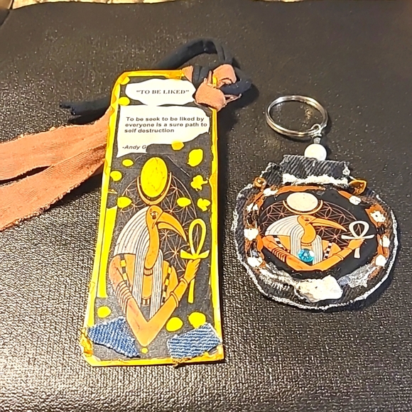 Accessories | Ancient Egyptian Diety Thoth Book Marker And Key Chain ...